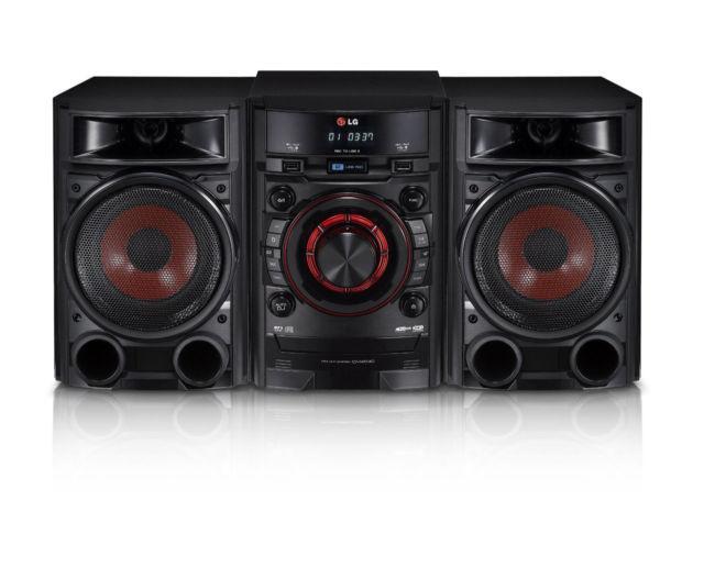 LG CM4330 Mini Hi-Fi System Made for Ipod Iphone 180W Auto DJ CD MP3 ...