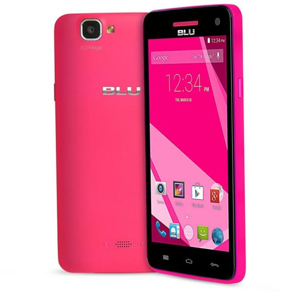BLU Studio 5.0 C HD Quad D534U Core - Unlocked Cell Phone - (Pink) | SamStores