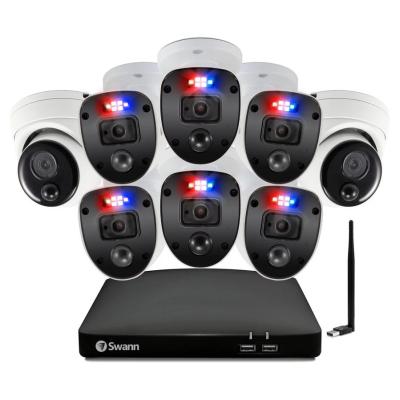 Swann Wireless Security System 5-Battery Camera (Choose Color) 110-240 ...