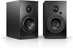 Nubert nuBox A-125 | black speaker pair with black front | 2pcs compact ...