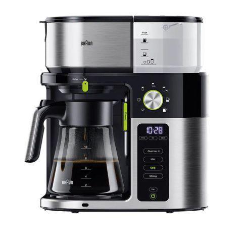 Braun KF9050BK Multi Serve Drip Coffee Machine Stainless / Black 220 v ...