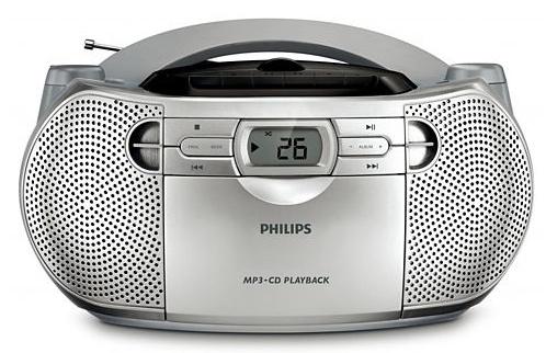 Philips AZ1047 MP3, CD Radio Cassette Player 110/220 Volt | 220 Volts ...