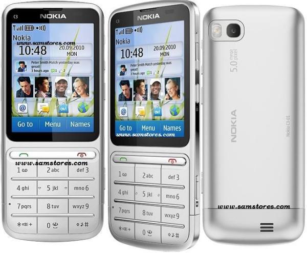 NOKIA C3-01 TOUCH AND TYPE QUAD BAND 3G HSDPA WIFI 5MP CAMERA UNLOCKED ...