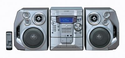 SHARP CD-E805 Video CD Mini System for 110-240 Volts | 220 Volt ...